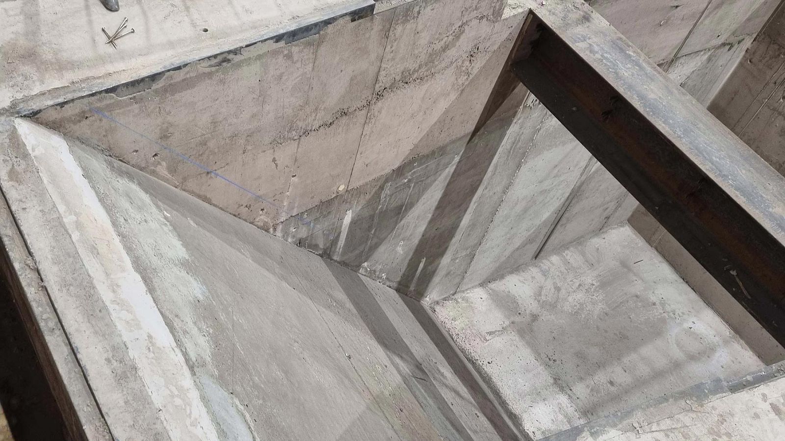 Meridian Steel slitting line machine foundation